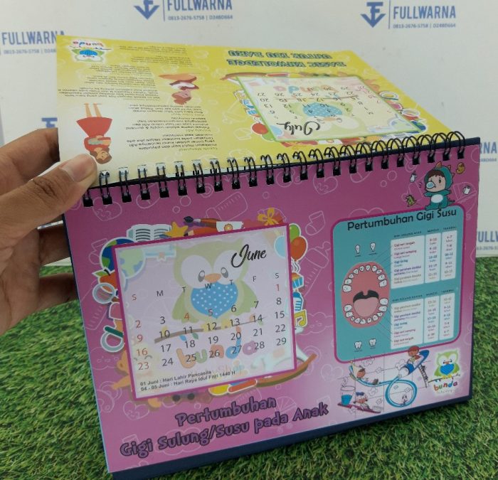 Kalender sebagai media promosi dan branding Kalender adalah media ...