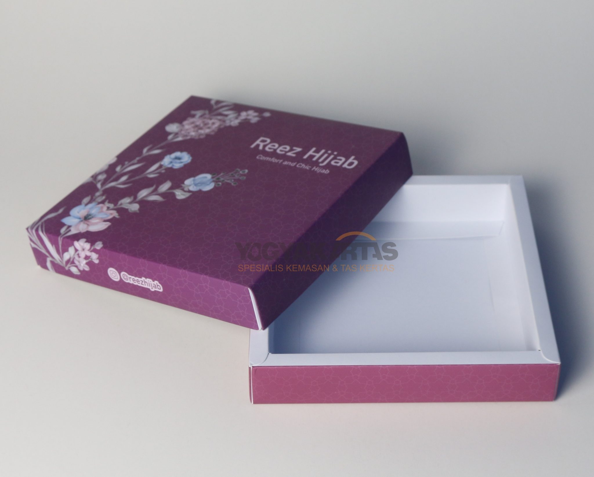 Dus Hijab Premium | Pusat Kemasan Custom | Box Kekinian