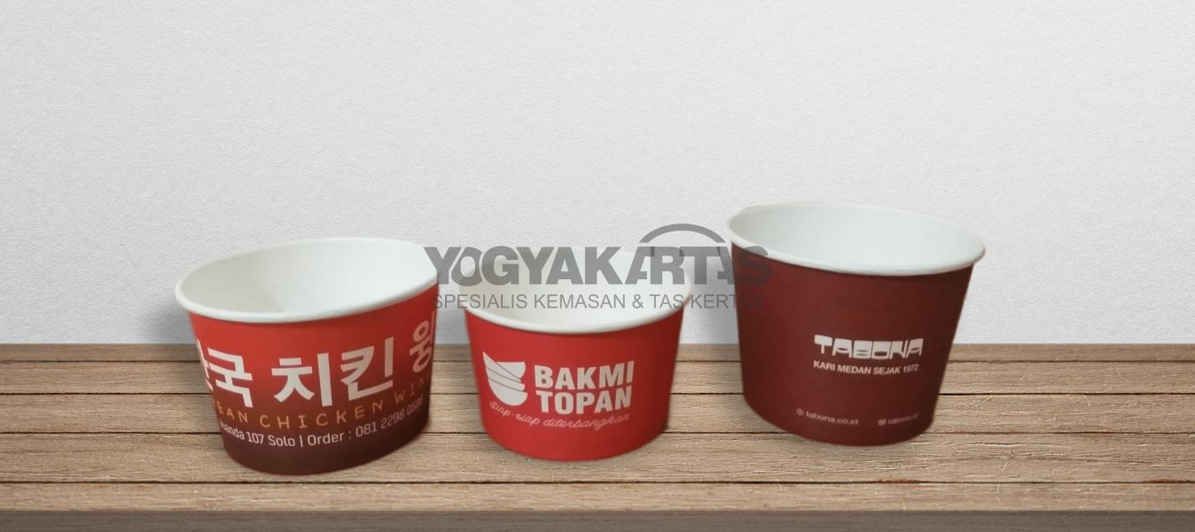 Cara Memilih Ukuran Paper Bowl yang Tepat untuk Kemasan Take Away ...