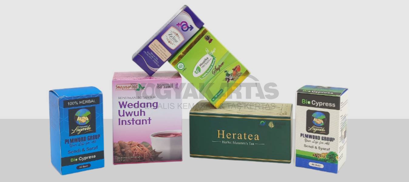 Percetakan Kemasan Obat Herbal Custom Desain & Ukuran Excerpt: Siap ...