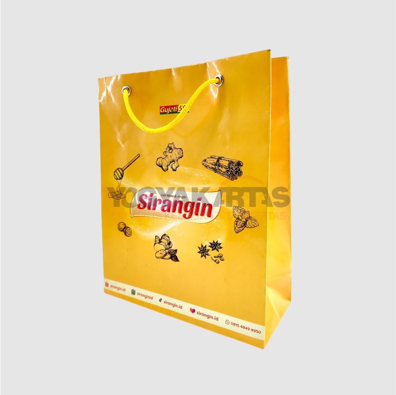 Tas Kertas Paper Bag Dus Makanan Dus Snack Dus Roti